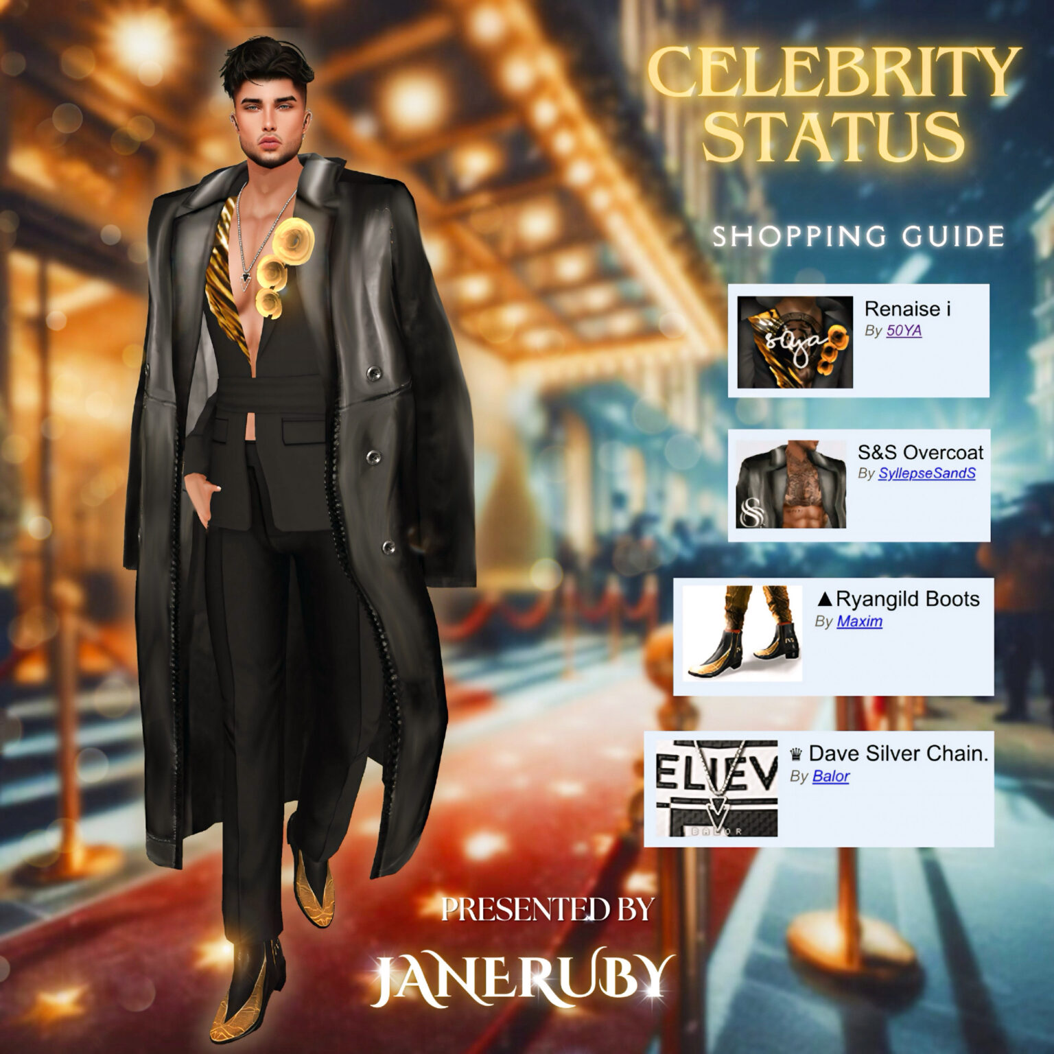Celebrity Status Shopping Guide – IMVU Insider