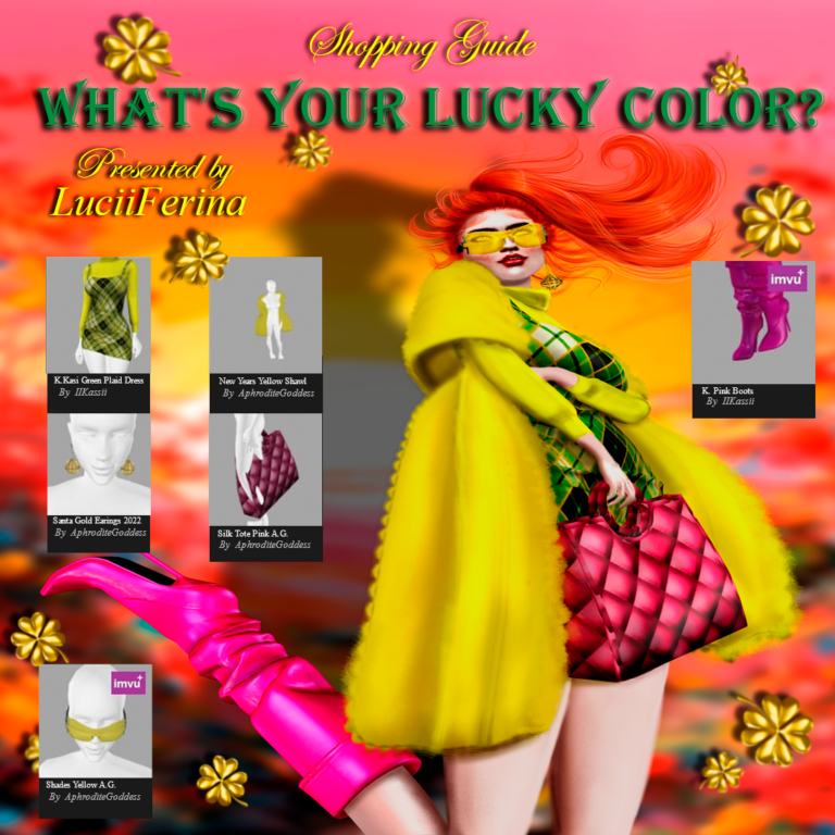 Shopping Guide: What’s your Lucky Color? – IMVU Insider
