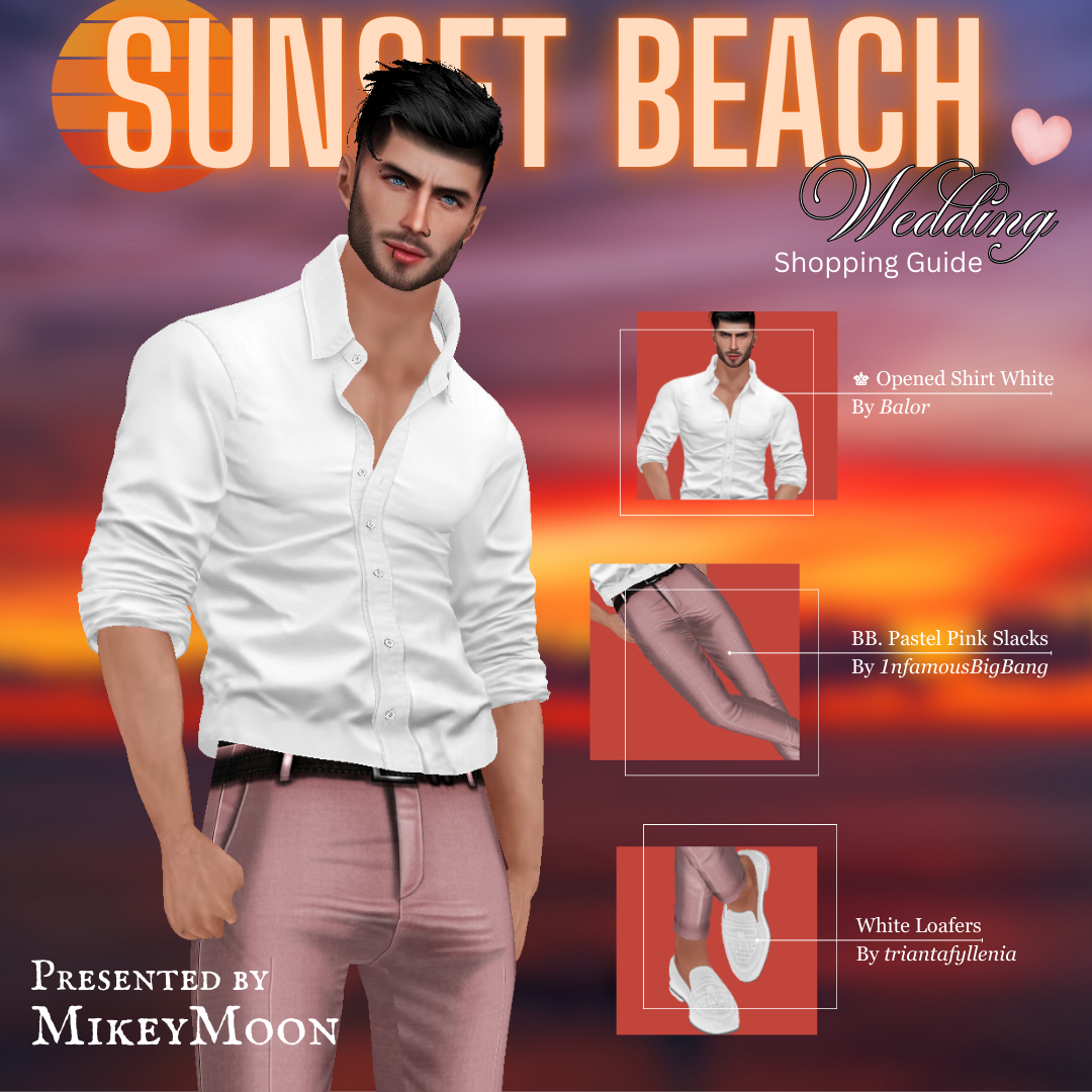 Sunset Beach Wedding Shopping Guide – IMVU Insider