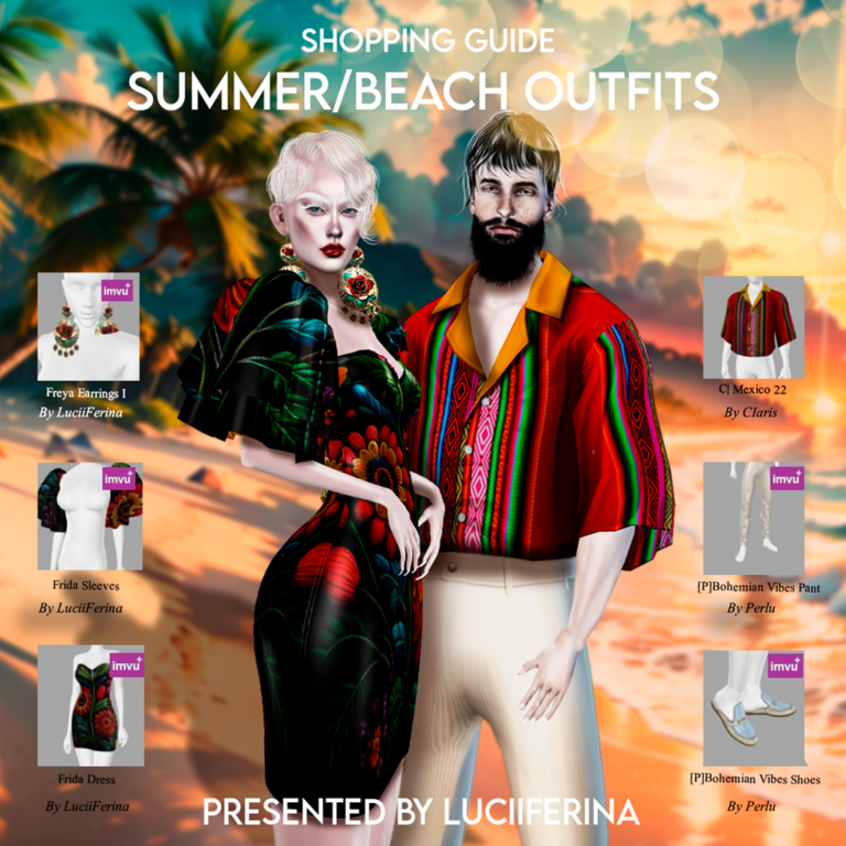 Summer & Beach Outfits Shopping Guide – IMVU Insider