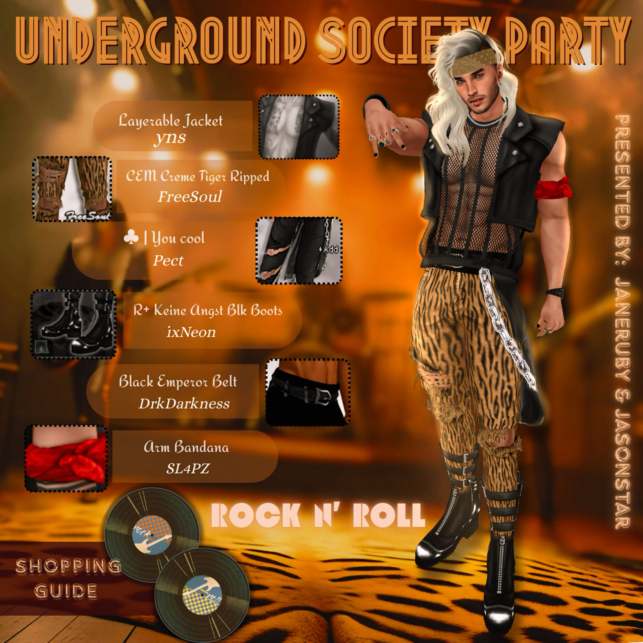 Underground Society: Rock n’ Roll Shopping Guide – IMVU Insider