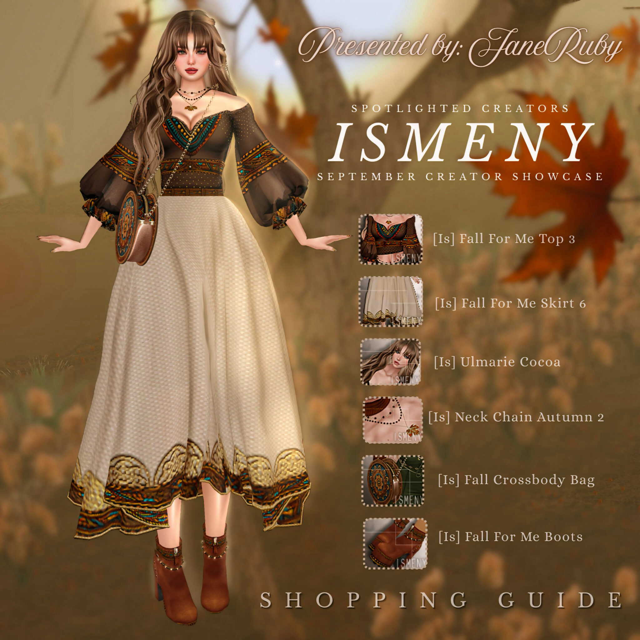 Spotlighted Creator Shopping Guide: ISMENY – IMVU Insider