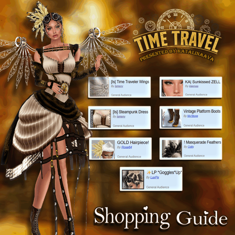 Time Travel Shopping Guide – IMVU Insider