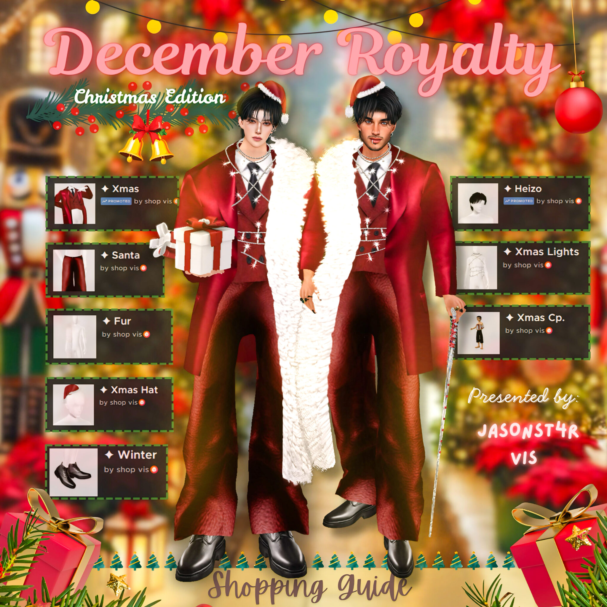 December Royalty: Christmas Edition Shopping Guide – IMVU Insider