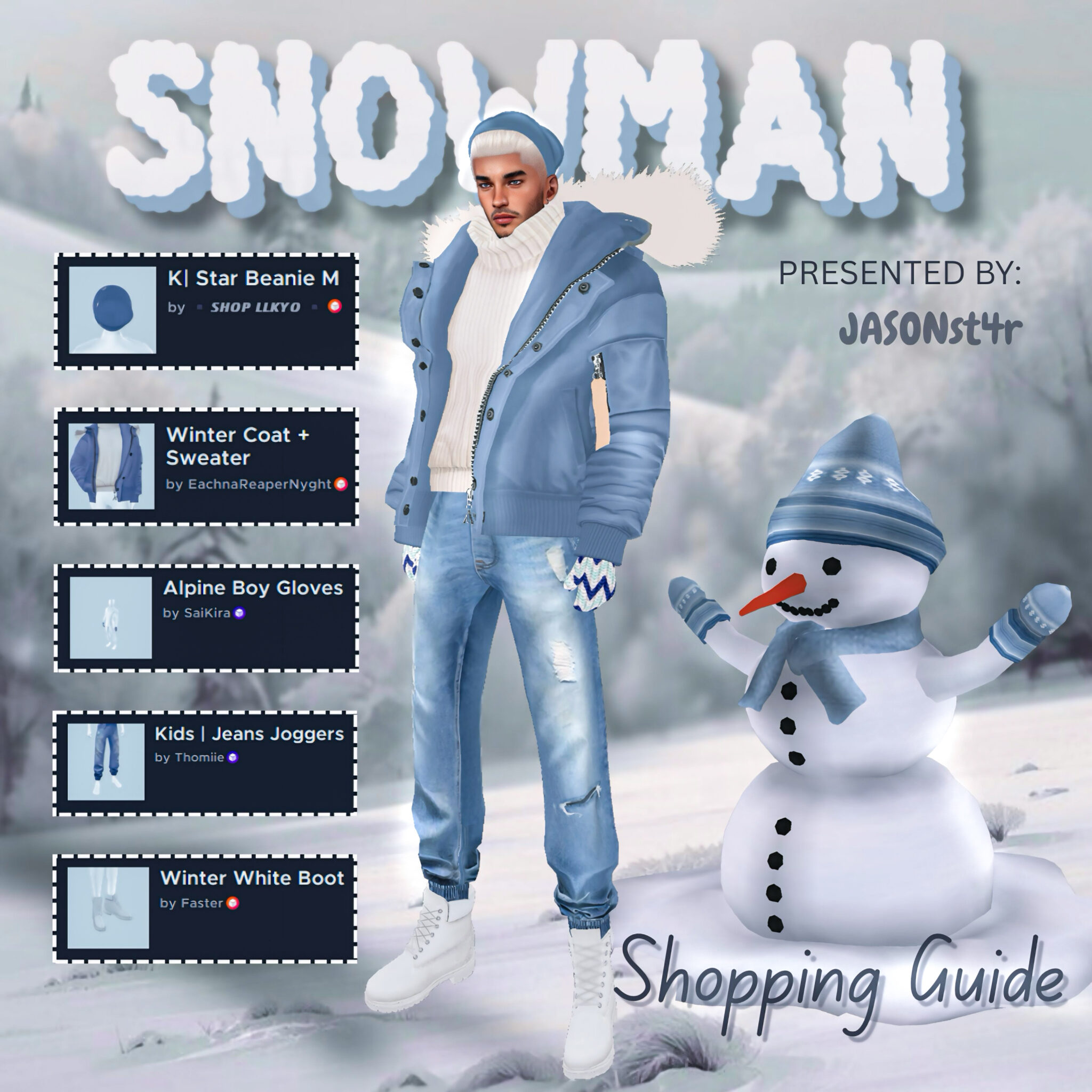 Snowman Shopping Guide – IMVU Insider
