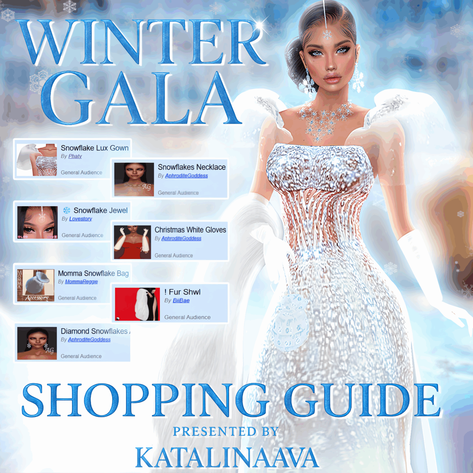 Winter Gala Shopping Guide – IMVU Insider